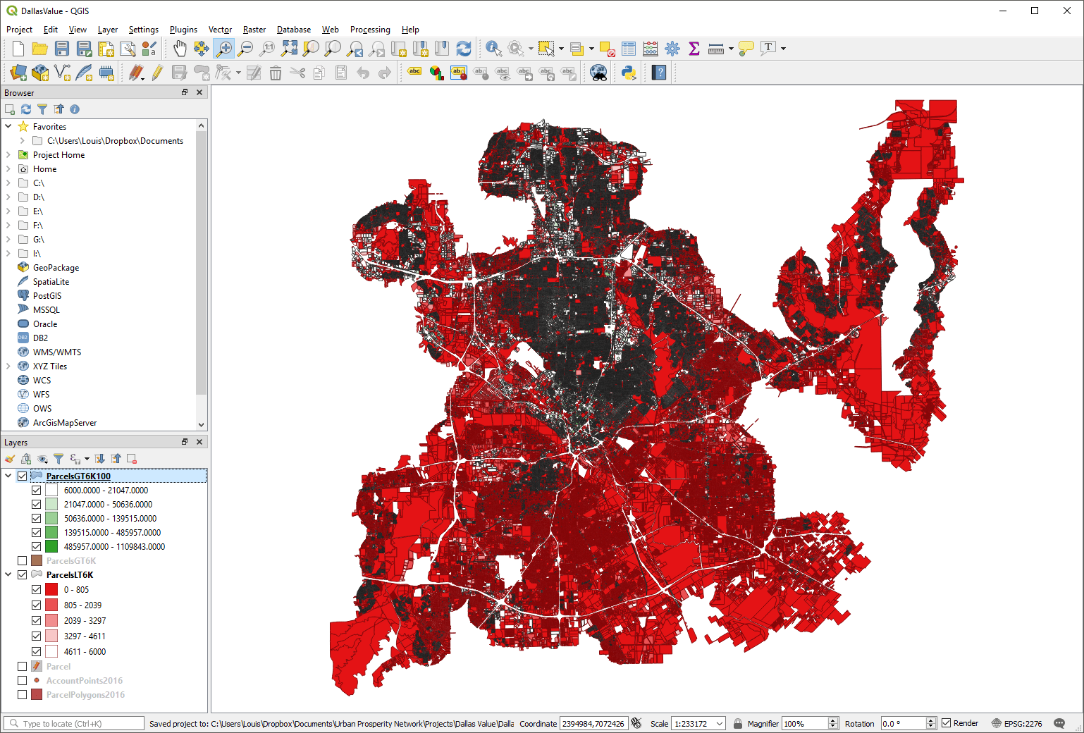 How to Calculate and Visualize Value per Acre in Your City – Urban ...