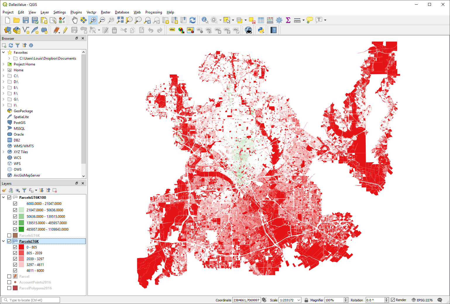 How to Calculate and Visualize Value per Acre in Your City – Urban ...