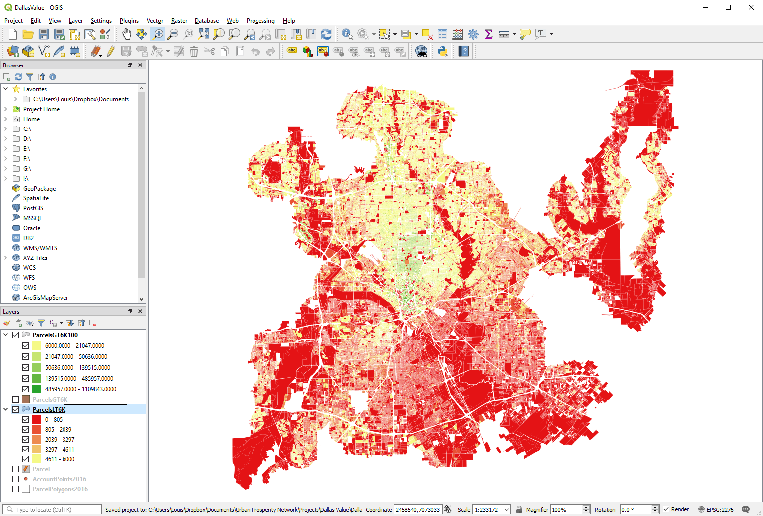 How to Calculate and Visualize Value per Acre in Your City – Urban ...